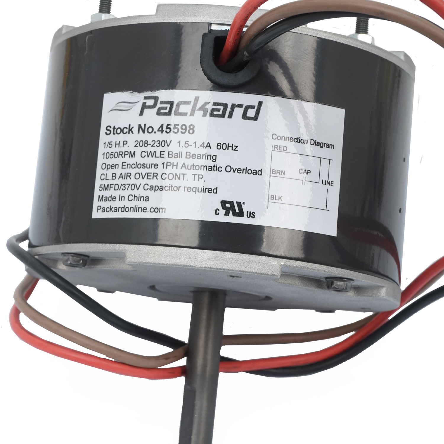 1 5 HP 1075 RPM 208 230V PSC Motor Packard Online 1 5 HP 1075 RPM 208 230V PSC Motor Packard Online