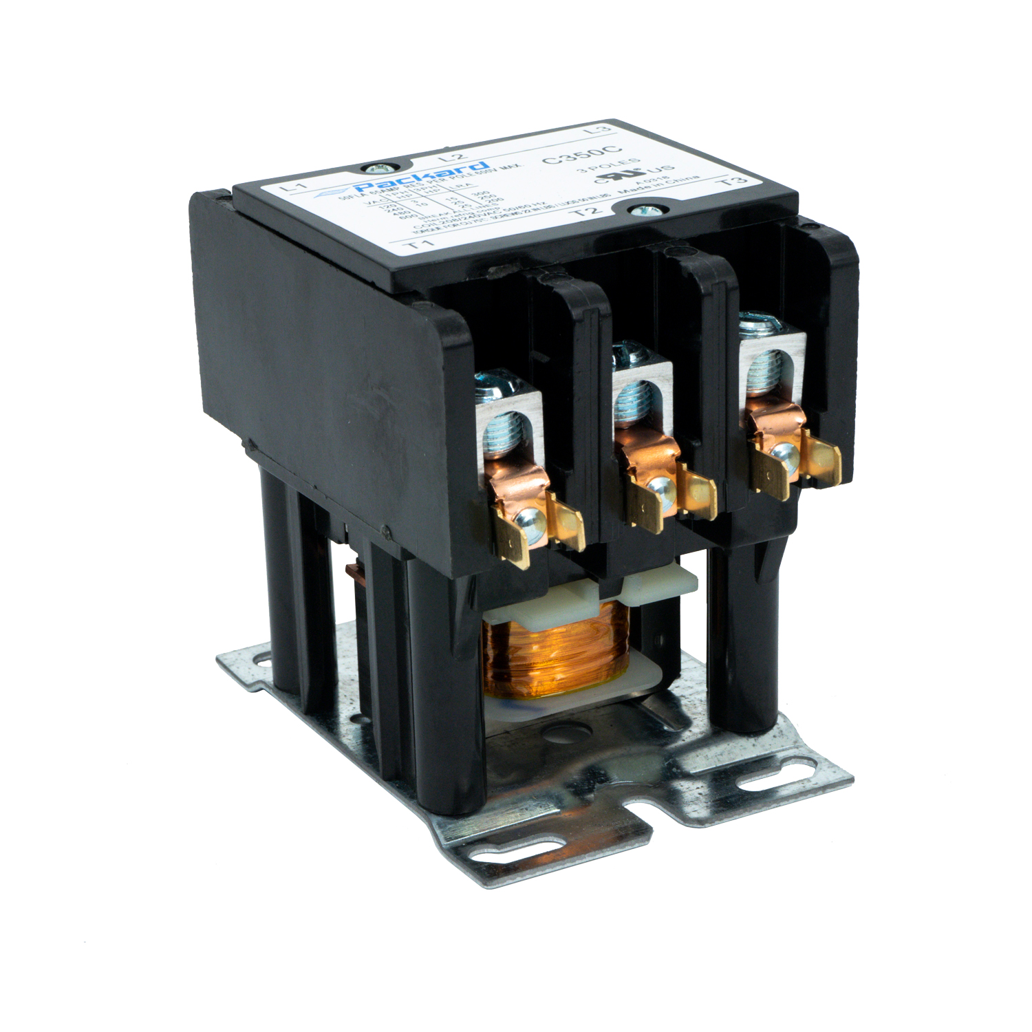 Contactor 3 Pole 50 Amps 208/240 Coil Voltage | Packard Online