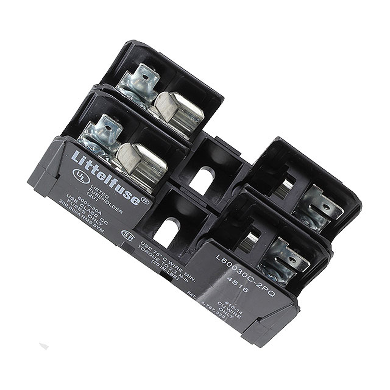 Fuse Holder 600V 30A Class CC 2 Pole Packard Online Fuse Holder 600V 30A Class CC 2 Pole Packard Online